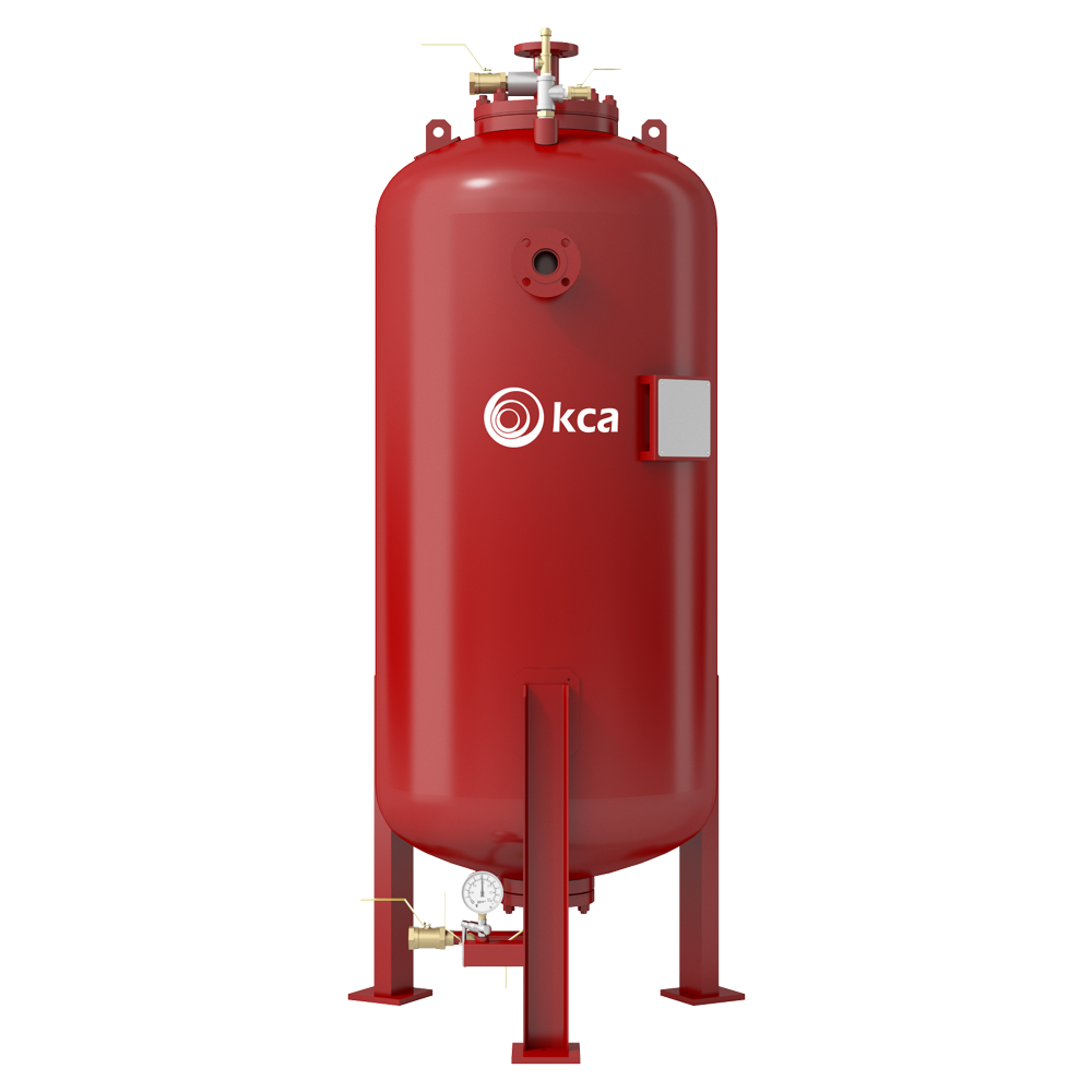 Model MXC | Vertical and horizontal bladder tanks - ASME Sec.VIII Div. – KCA